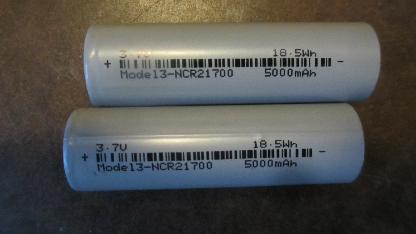 Tesla Model 3 2170 Battery Cells Panasonic NCR21700 4800mah 17.8Wh - 2 ...
