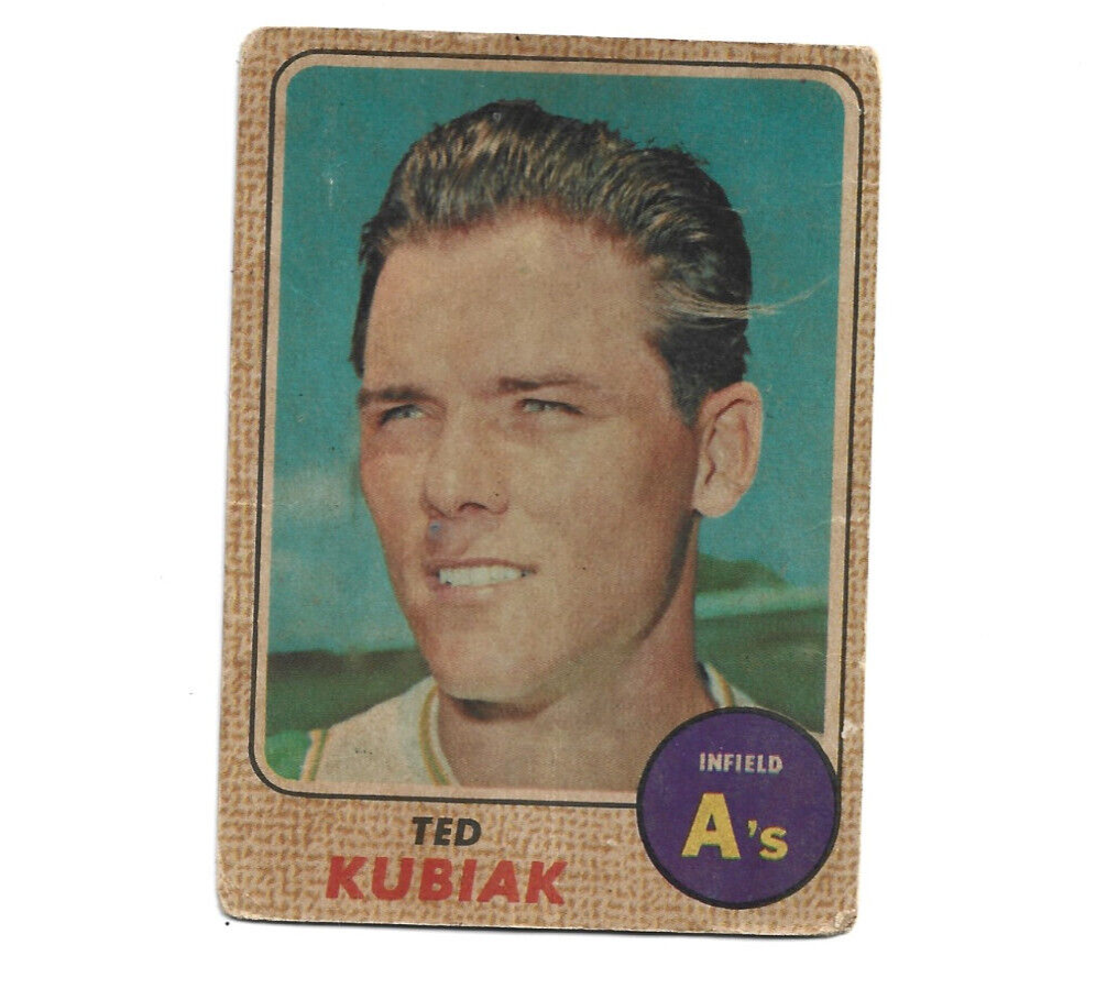 1968 Topps Venezuelan Ted Kubiak Oakland #79 | eBay