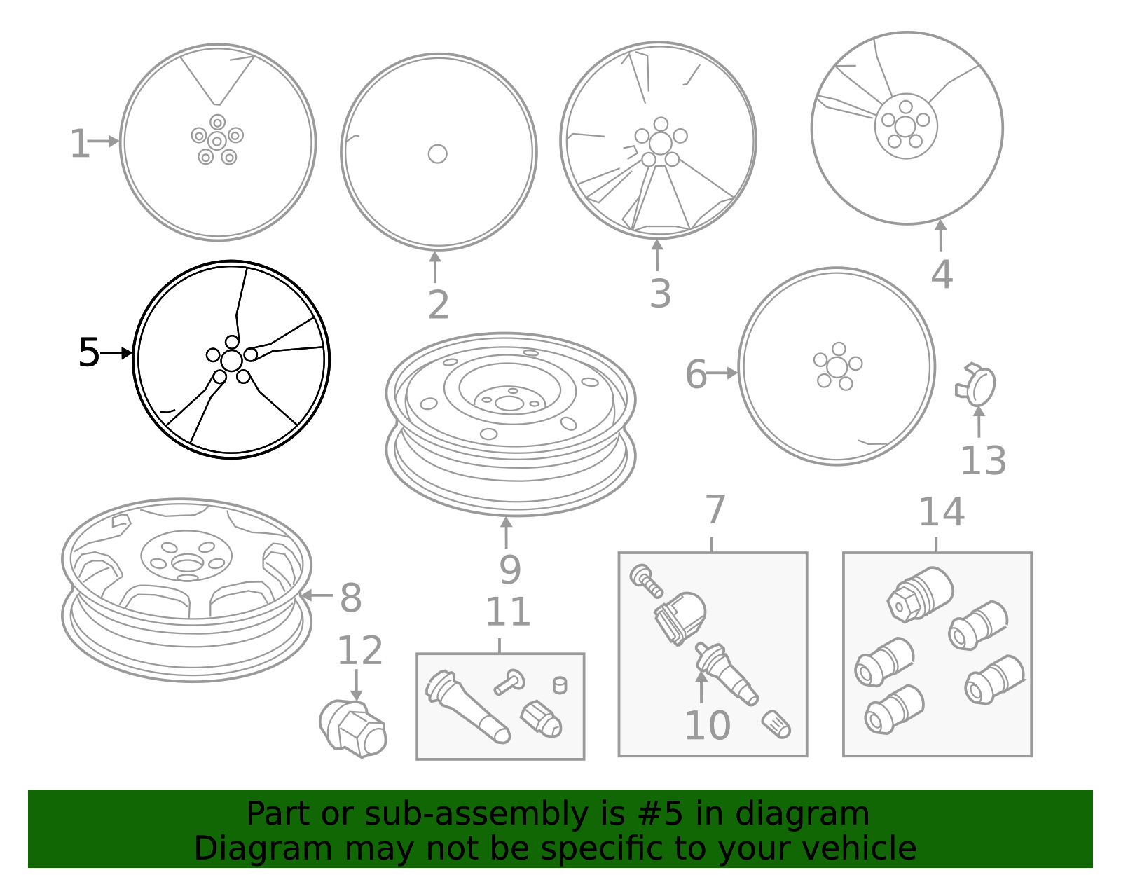 Genuine Ford Wheel Assembly Mt4z-1007-a for sale online | eBay