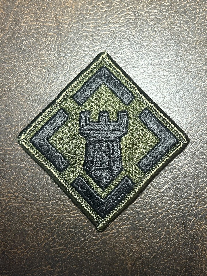 Authentic US Army 20th Engineer Brigade Subdued BDU Military Patch ...