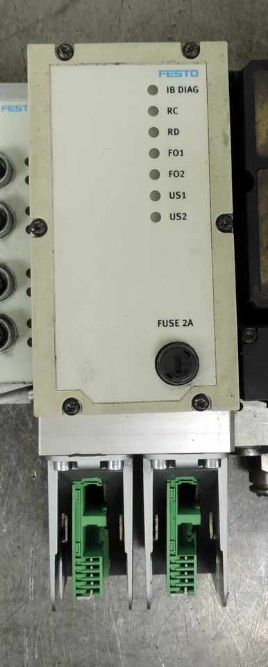 Festo Solenoid Valve JMTH-5/2-7.0-S-V1 w/ Adapter Terminal Rugged Bus ...