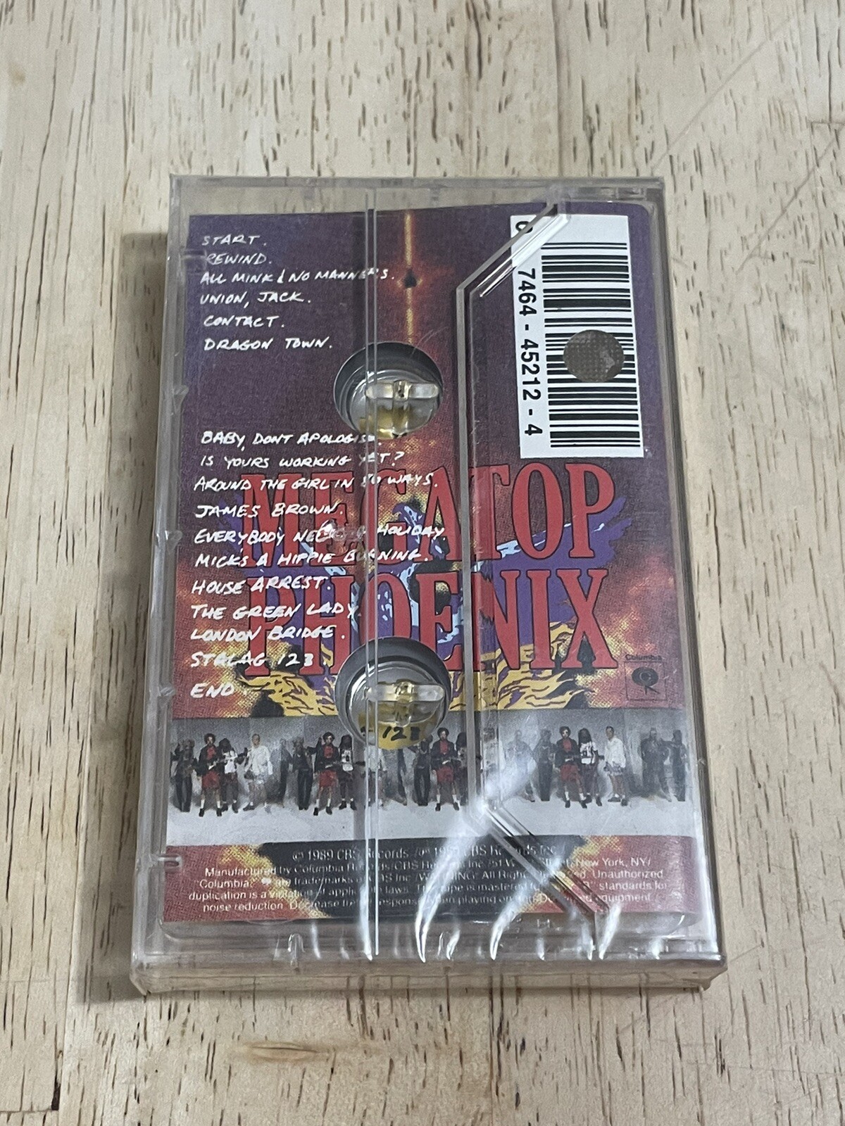 Megatop Phoenix by Big Audio Dynamite (Cassette, Aug-1989, Columbia ...
