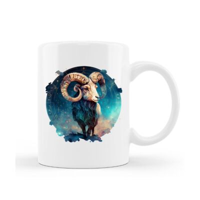 Star Sign Mug Aries Cup Horoscope Constellation Zodiac Coffee Tea Drink ...