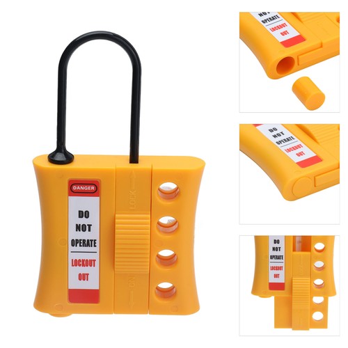 Hasp Tagout Stop Lockout Nylon 4Hole Insulated Loto Safety Lock For ...