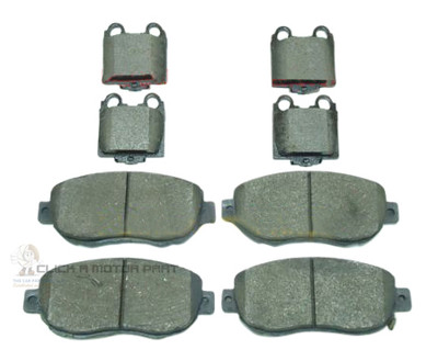 FRONT AND REAR BRAKE DISC PADS FULL SET FOR LEXUS SC430 SC-430 2001 ...