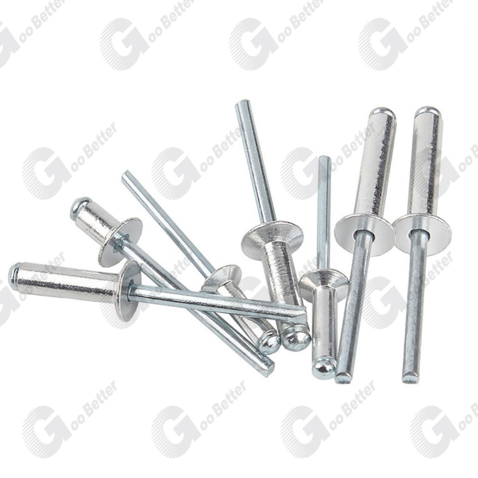 Aluminum Countersunk Pop Rivet Open End Blind Rivets 2.4mm 3mm 3.2mm ...