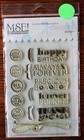 Lot Clear & Cling Stamps & Embossing plate MSE Technique Tuesday ...