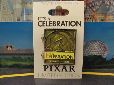Disney Pixar Party Countdown It's A Celebration Pin - Inside Out, Joy ...