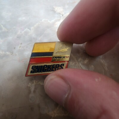 Snickers France 98 Columbia Flag Lapel Pin | eBay