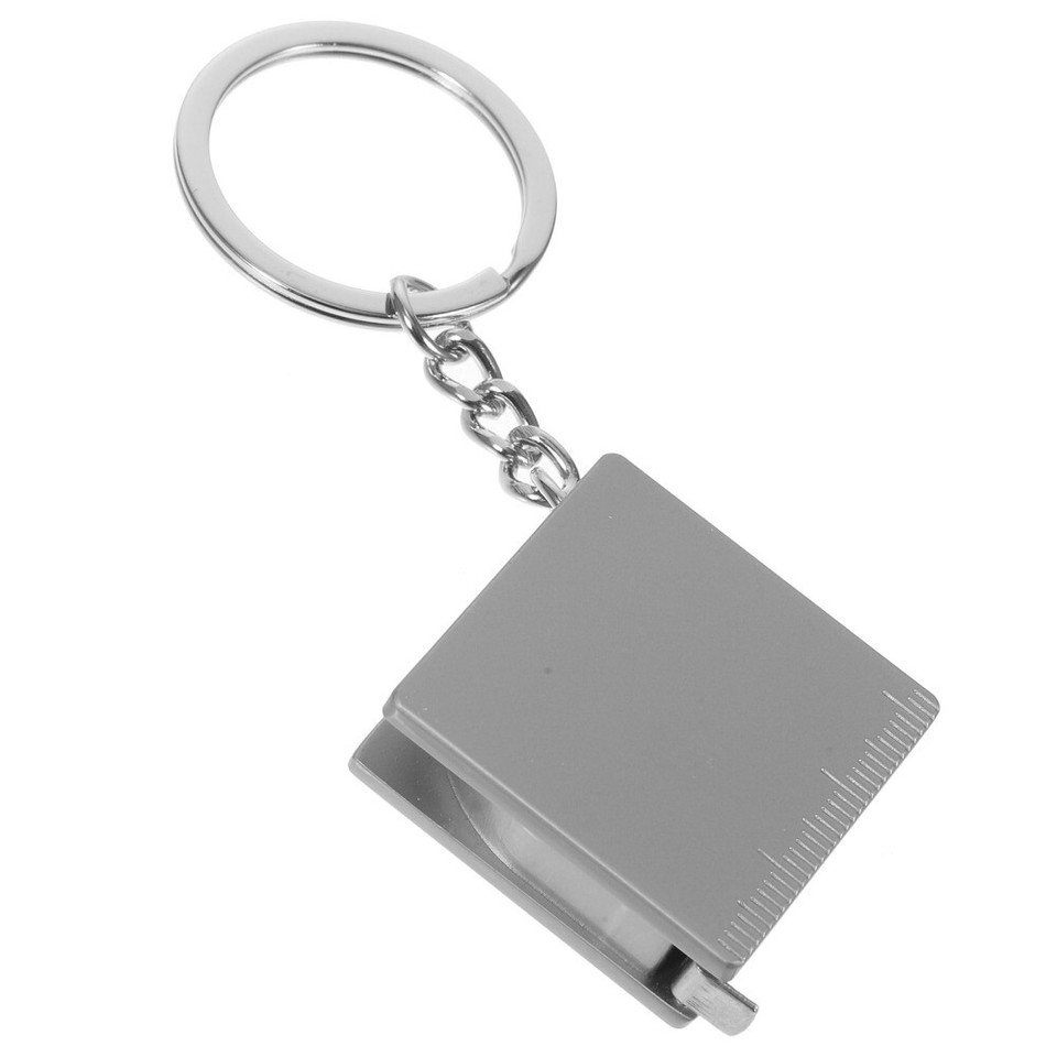 Tape Measure Keychains Gift Metal Measuring Office Lovers Ruler for ...