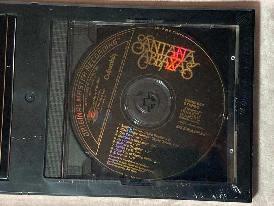 Santana Abraxas MFSL Gold CD Longbox Sealed Ultradisc Japan NEW | eBay
