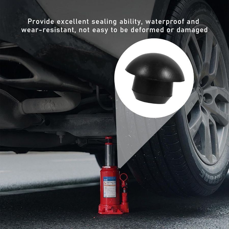 12 PCS Bottle Jack Oil Filler Plugs, Rubber Conical Hydraulic Jack Oil ...