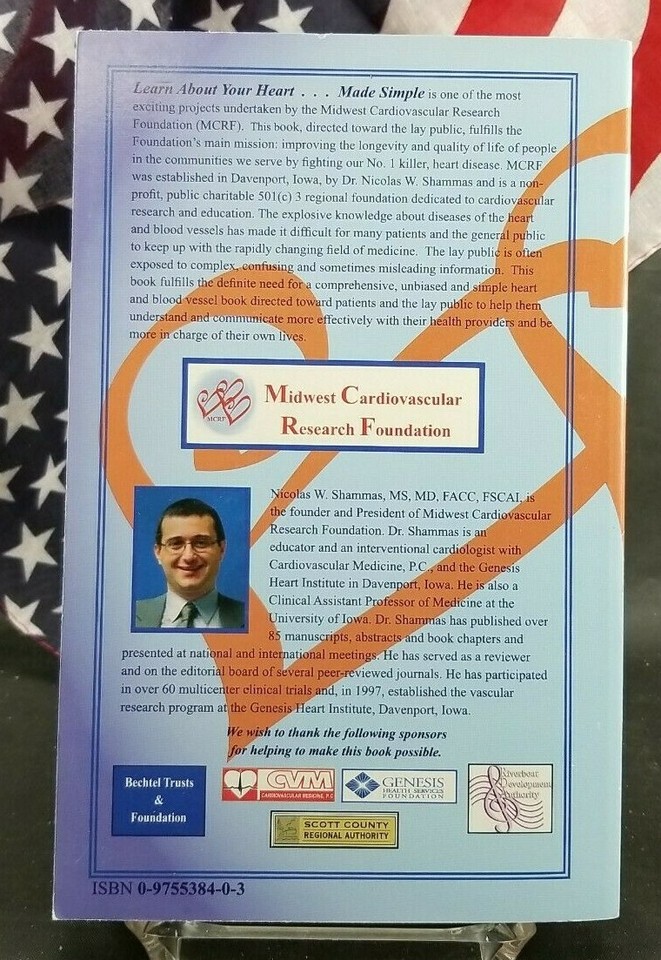 Learn About Your Heart...Made Simple Paperback Nicolas Shammas FREE ...