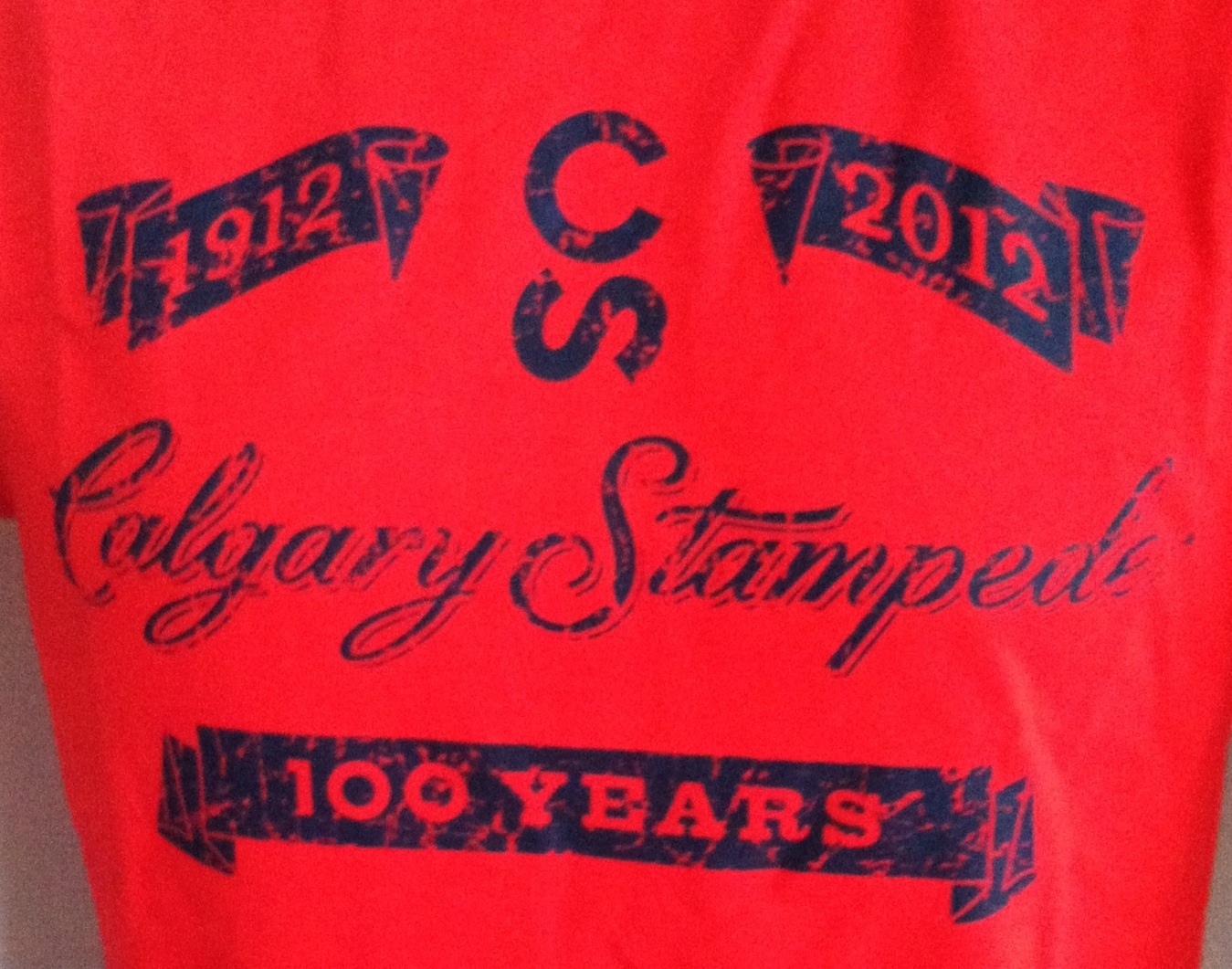 Calgary Stampede 100th Anniversary Vintage T-Shirt! Brand New With Tags ...