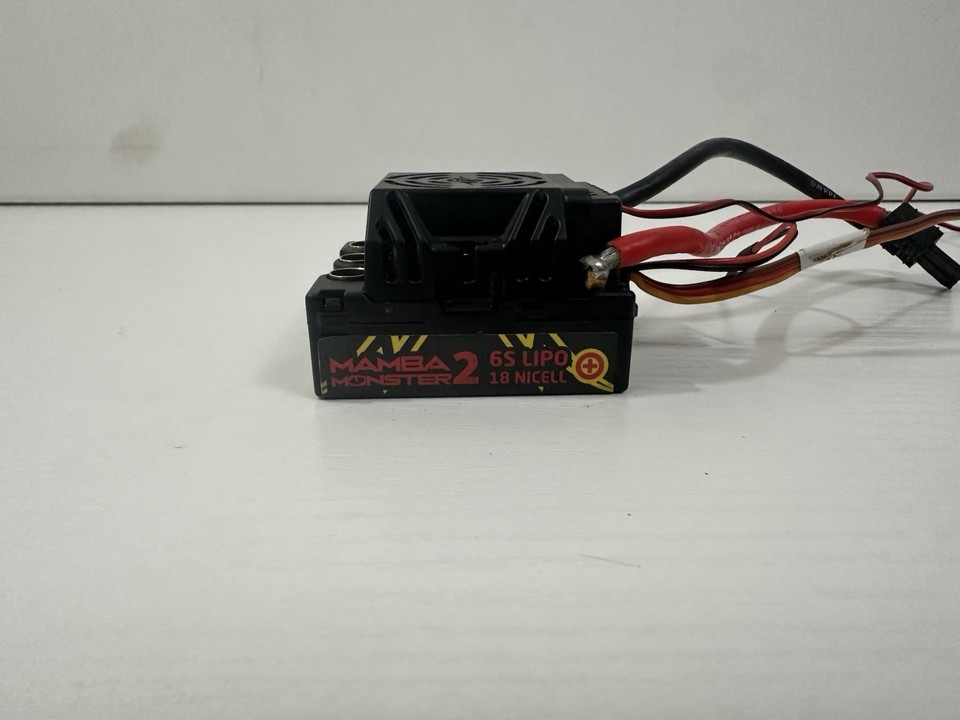 Castle 1515 2200KV Brushless Motor 6S, Mamba Monster 2 6S ESC heat sink ...