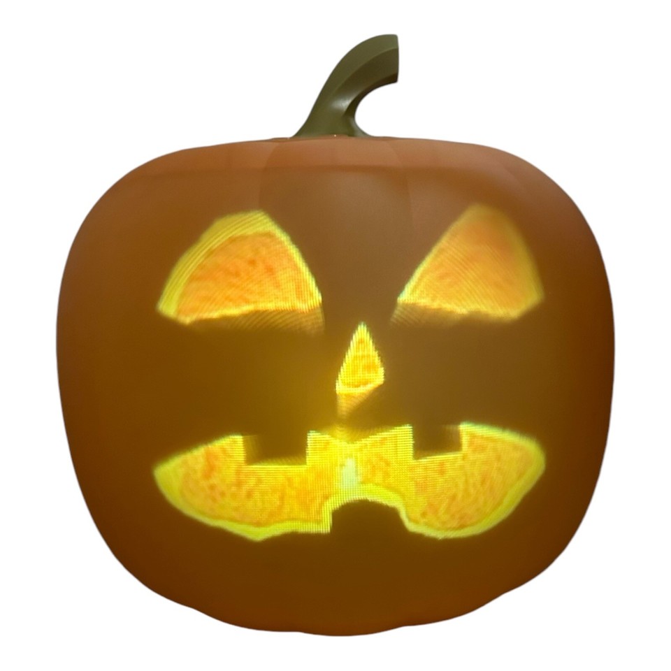 Jabberin Jack Talking Animated Pumpkin Head Halloween Decoration Jack-O ...