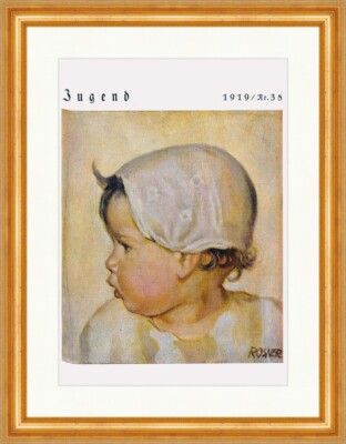 Titelseite der Nummer 38 von 1919 Paul Rosner Kind Baby Jugend 4233 ...