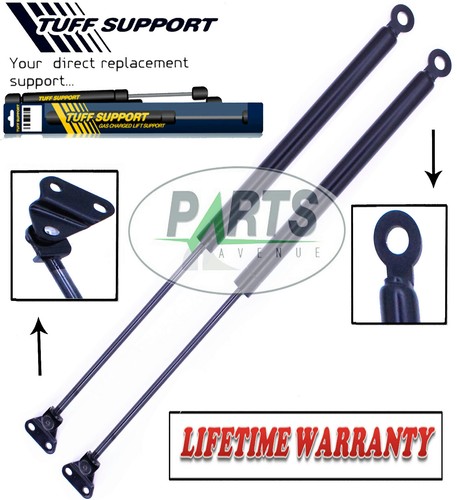 2 REAR HATCH TRUNK LIFT SUPPORTS SHOCKS STRUTS ARMS PROPS RODS DAMPER ...