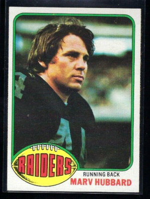 1976 Topps Football #234 - Marv Hubbard - Oakland Raiders | eBay