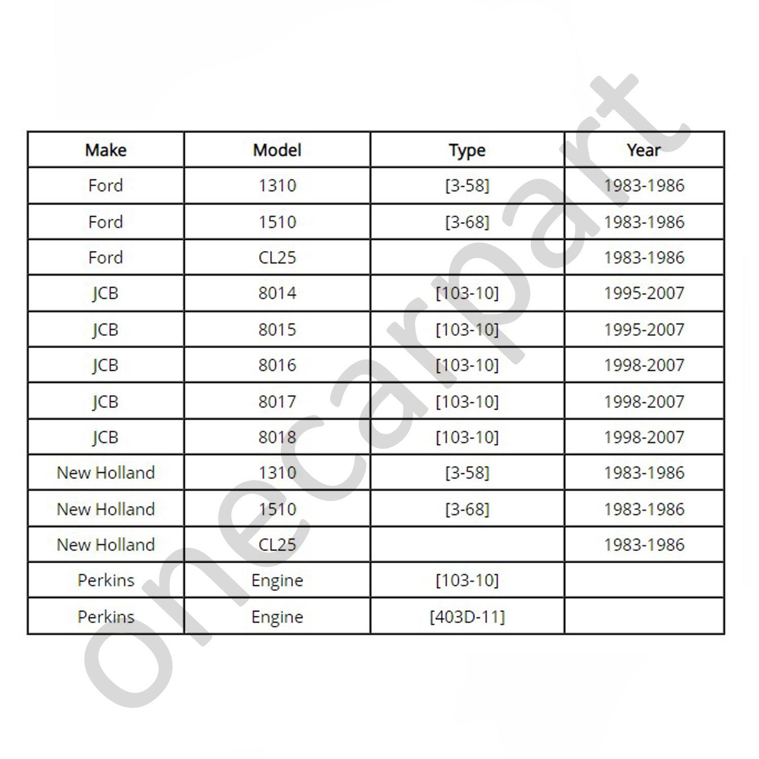 12V Starter Motor For Ford New Holland 1310 1510 CL25 185086321 ...