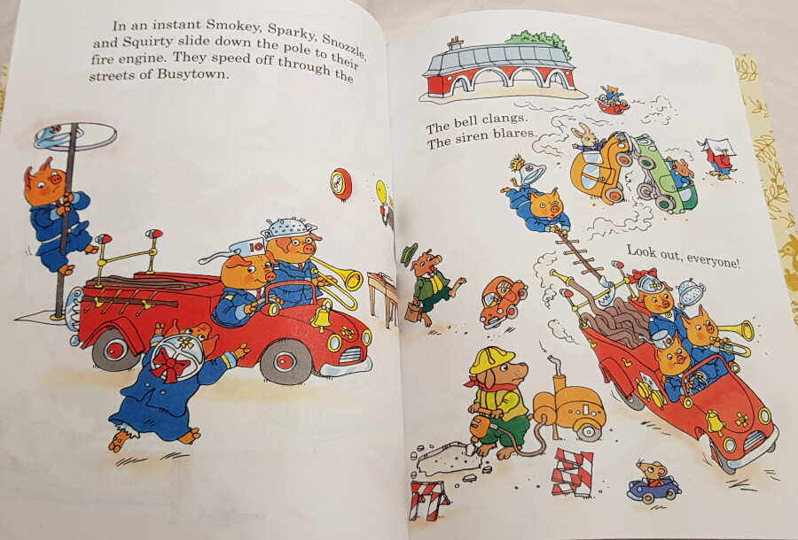 Richard Scarry's Busiest Firefighters Ever! by Richard Scarry ...
