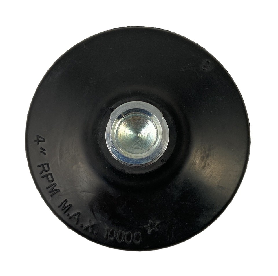 ☀️(1 pc) Medium 4" Inch Roloc Type S TS Quick Change Disc Back Up Pad ...