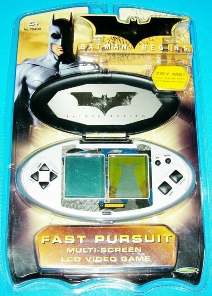 2005 Batman Begins Handheld Electronic Fast Pursuit LCD Video Game for ...