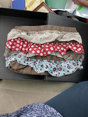 Thirty One Skirt Purse Cover Blossom Ruffle Tiered Multicolor Cover | eBay