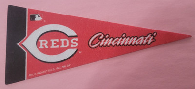 Cincinnati Reds MLB Baseball Rico Industries Mini Pennants 9-inch x 4 ...