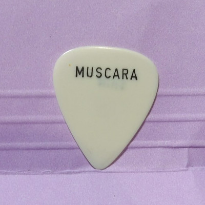Vintage 1970s80s Muscara Music Belleville New Jersey Thin Guitar Pick ...