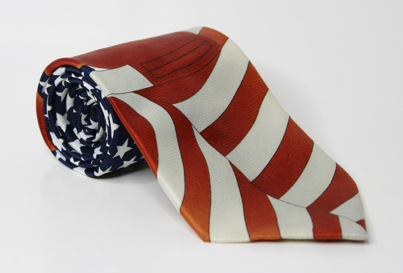American baseball game men's tie by Romario Manzini. Necktie Blue white ...