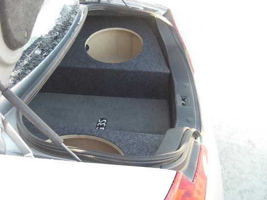 For Infiniti G35 Coupe - Custom Sub Box Subwoofer Speaker Enclosure | eBay