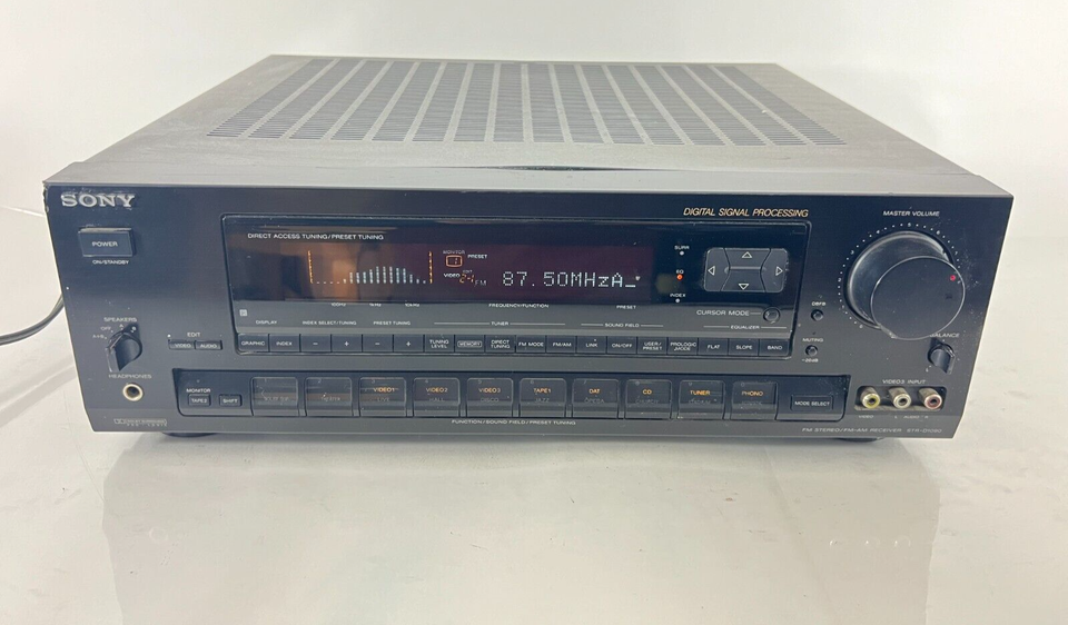 SONY STR-D1090 FM STEREO RECEIVER DOLBY 5.1 SURROUND | eBay