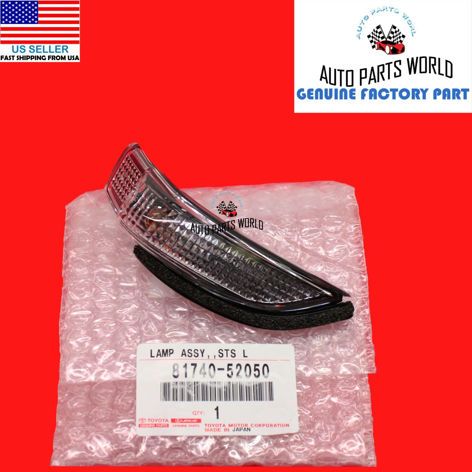 GENUINE TOYOTA AVALON CAMRY PRICE C DRIVER MIRROR TURN SIGNAL LAMP ...