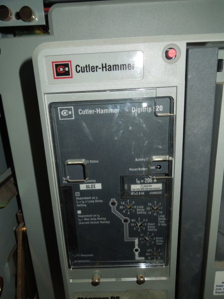 Cutler-Hammer Magnum DS MDS408 800A Frame 200A RP 3p 600V MO/DO ...