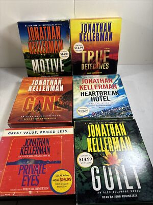 Lot Of 6 JOHNATHAN KELLERMAN SUSPENSE MYSTERY CD AUDIO BOOKS LOT | eBay