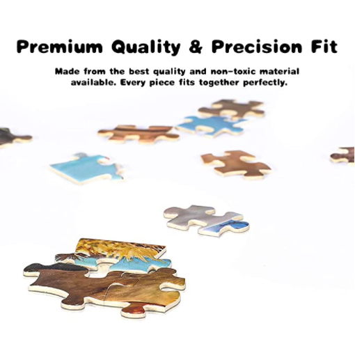 1000 Pieces Magic Train Fly Starry Sky Large Jigsaw Puzzle Educational ...