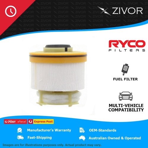 New RYCO Fuel Filter Cartridge For TOYOTA HILUX KUN26R 3.0L 1KD-FTV ...