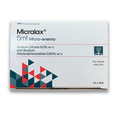 Micro-Enema 5ml x12 | Constipation Relief in 5-15 Minutes | eBay UK