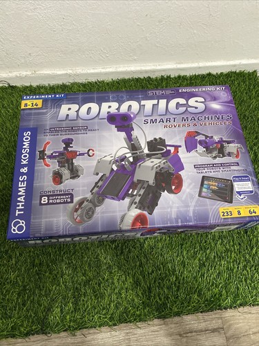 THAMES KOSMOS Robotics Smart Machines Rovers Engineering Science Kit ...