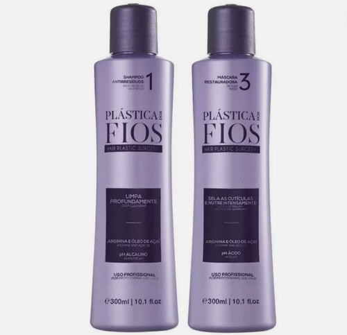Plastica Dos Fios Hair Detox Special Cleaning Kit 10.1 floz 300ml | eBay