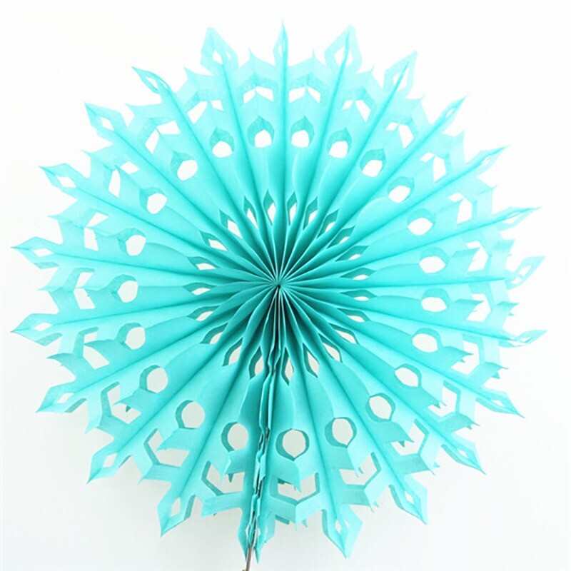 Tissue Paper Flower Hanging Fan Wedding Birthday Garland Party Decor ...