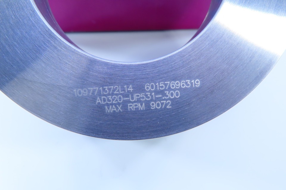 NEW NORTON AD320-UP531-.300 DIAMOND GFORCE CUP WHEEL 11B2A 4 X 1-1/4 X ...