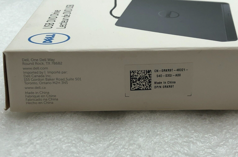 Dell External USB Slim DVD+/- RW Optical Drive DW316 - Free Shipping | eBay