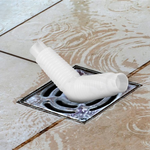 Washing Machine Floor Drain Tee Washer Pipe Connector Sewer Hose ...