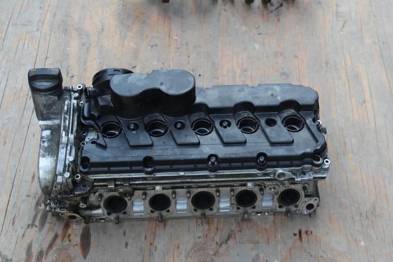 2009 VOLKSWAGEN JETTA ENGINE CYLINDER HEAD & BOLTS 2.5L CBUA 07K109286E ...