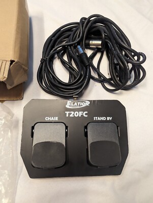 American DJ T20FC Stage Lights Lighting Foot Controller W Cable New ...