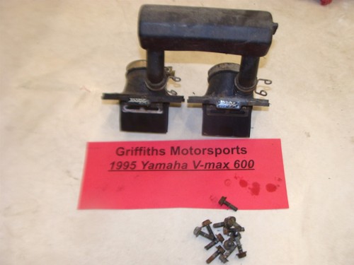 1995 YAMAHA VMAX 600 8CA Vforce V-force Delta reeds cage intake boot ...