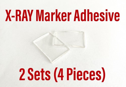 XRAY Marker Adhesive Washable & Reusable 2 Set (4 pieces) X-Ray ...