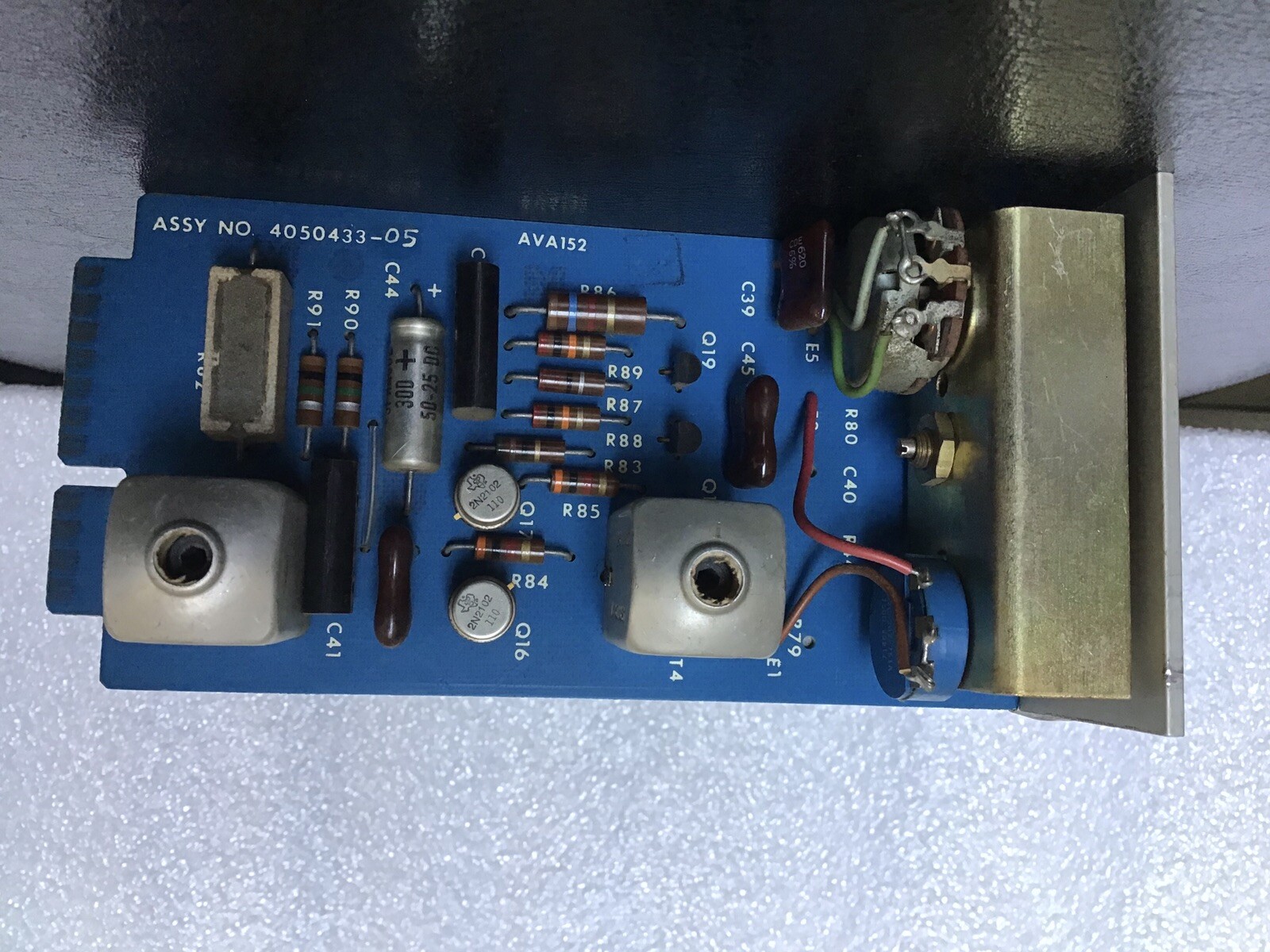 Ampex MM-1100/1200/AG-440 Reel to Reel Machine AUDIO BIAS CARD. | eBay